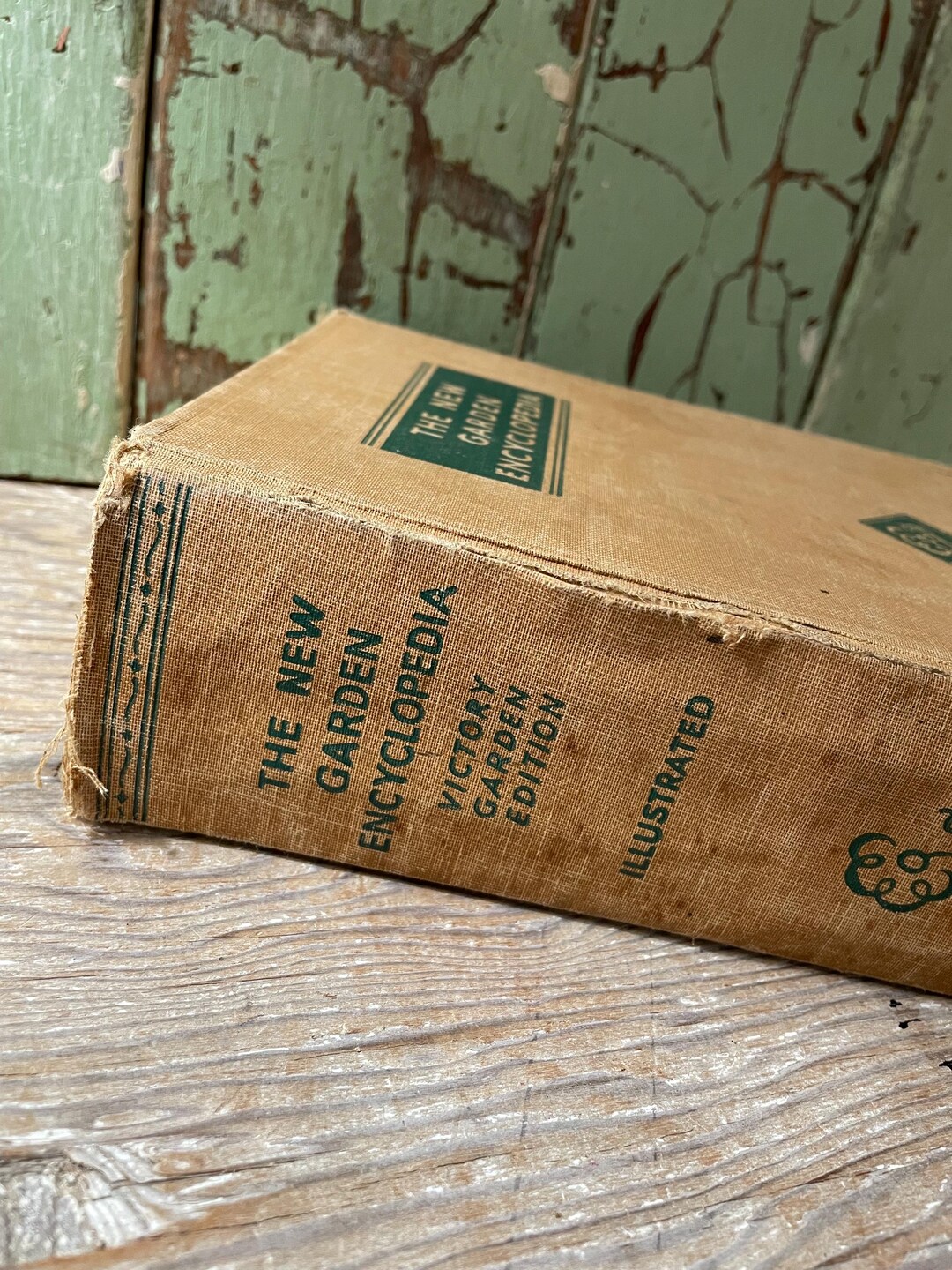 Vintage Garden Book - Old Hardcover Illustrated Book - the New Garden ...