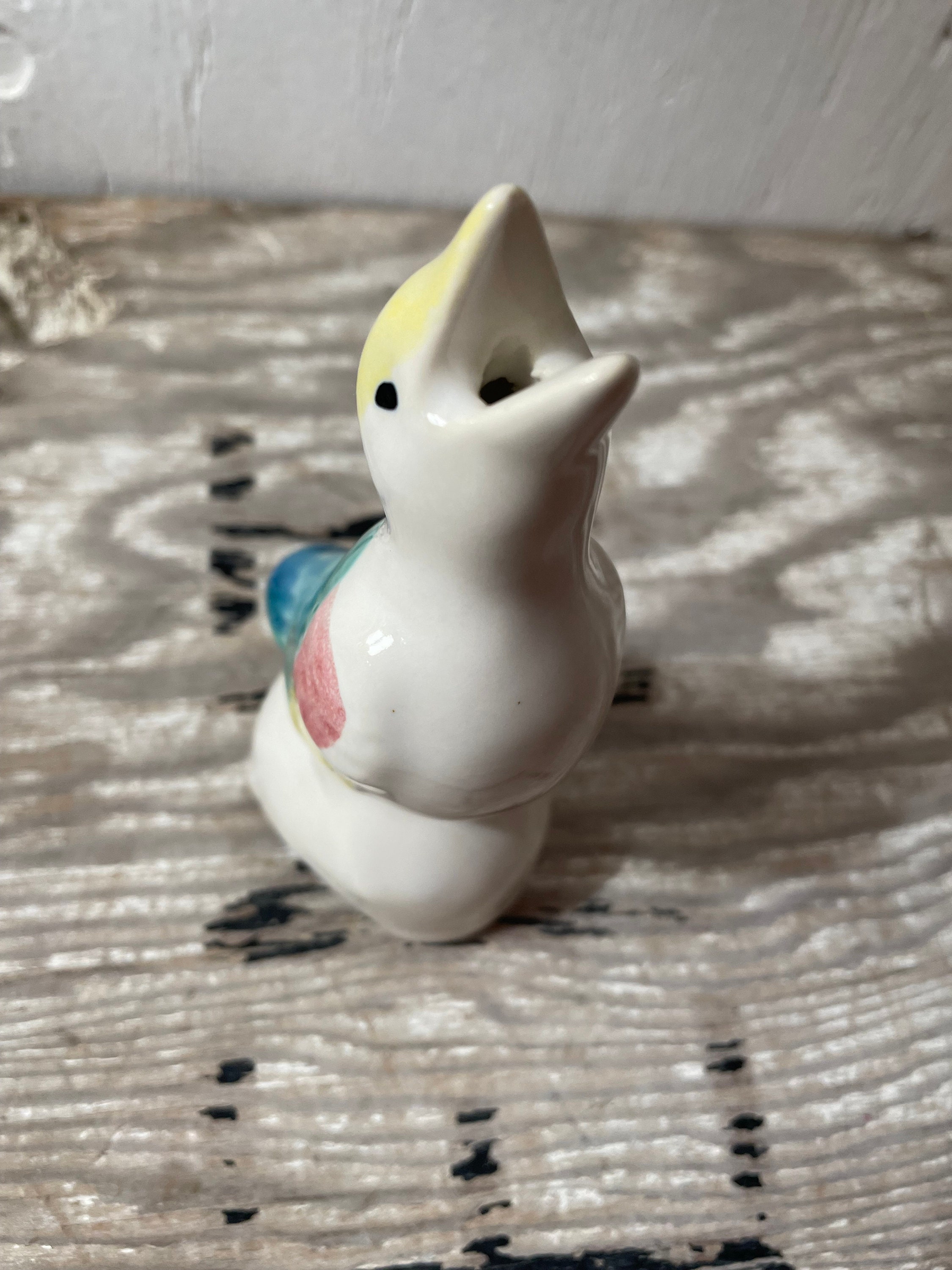 Vintage Pie Bird Vintage Pottery Colorful Ceramic Pie Bird - Etsy
