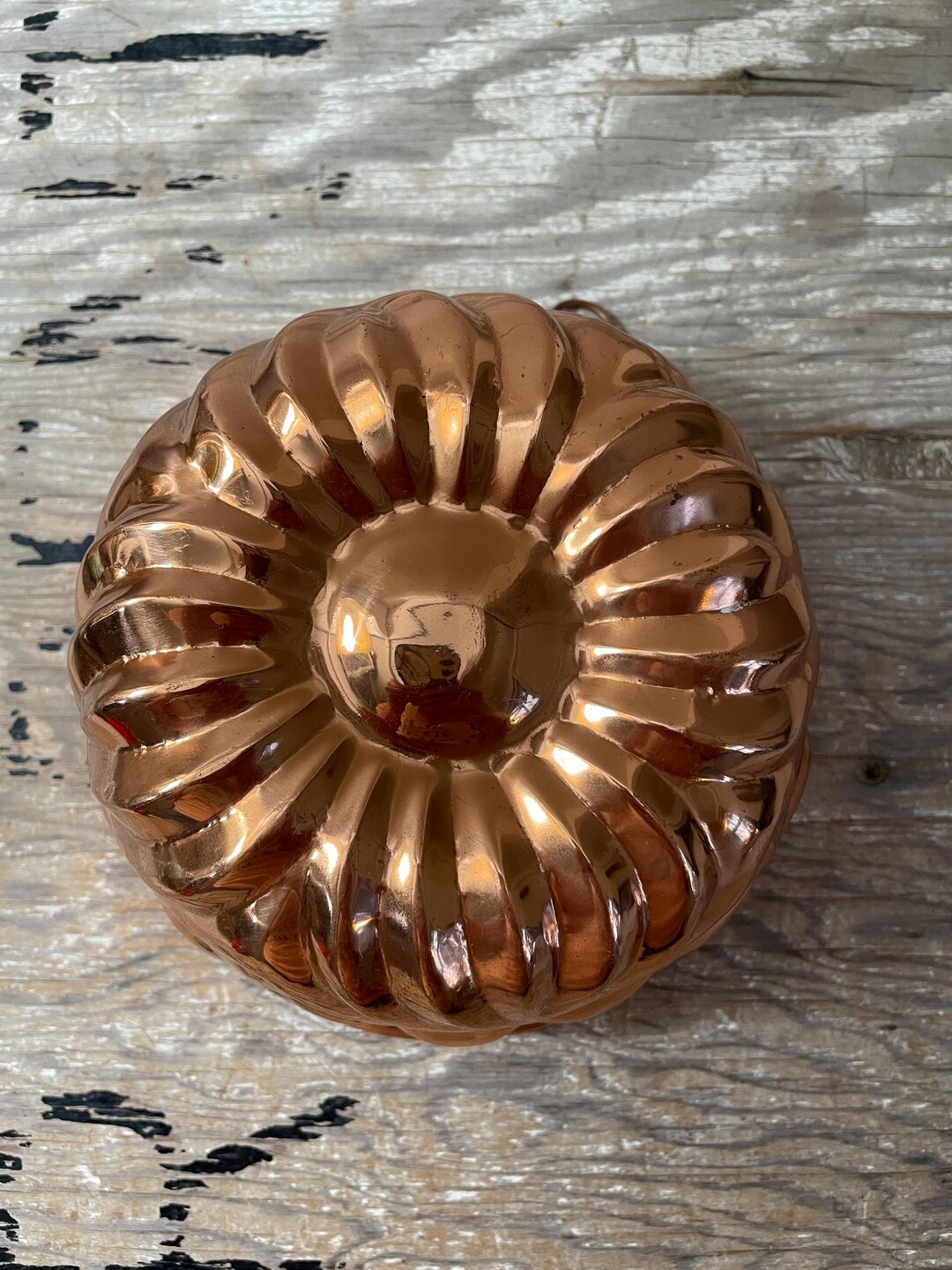Vintage Copper Mold - Round Copper Wall Decor - Heavy Copper - Etsy