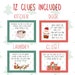 Christmas Scavenger Hunt Printable, Christmas Treasure Hunt, Indoor ...