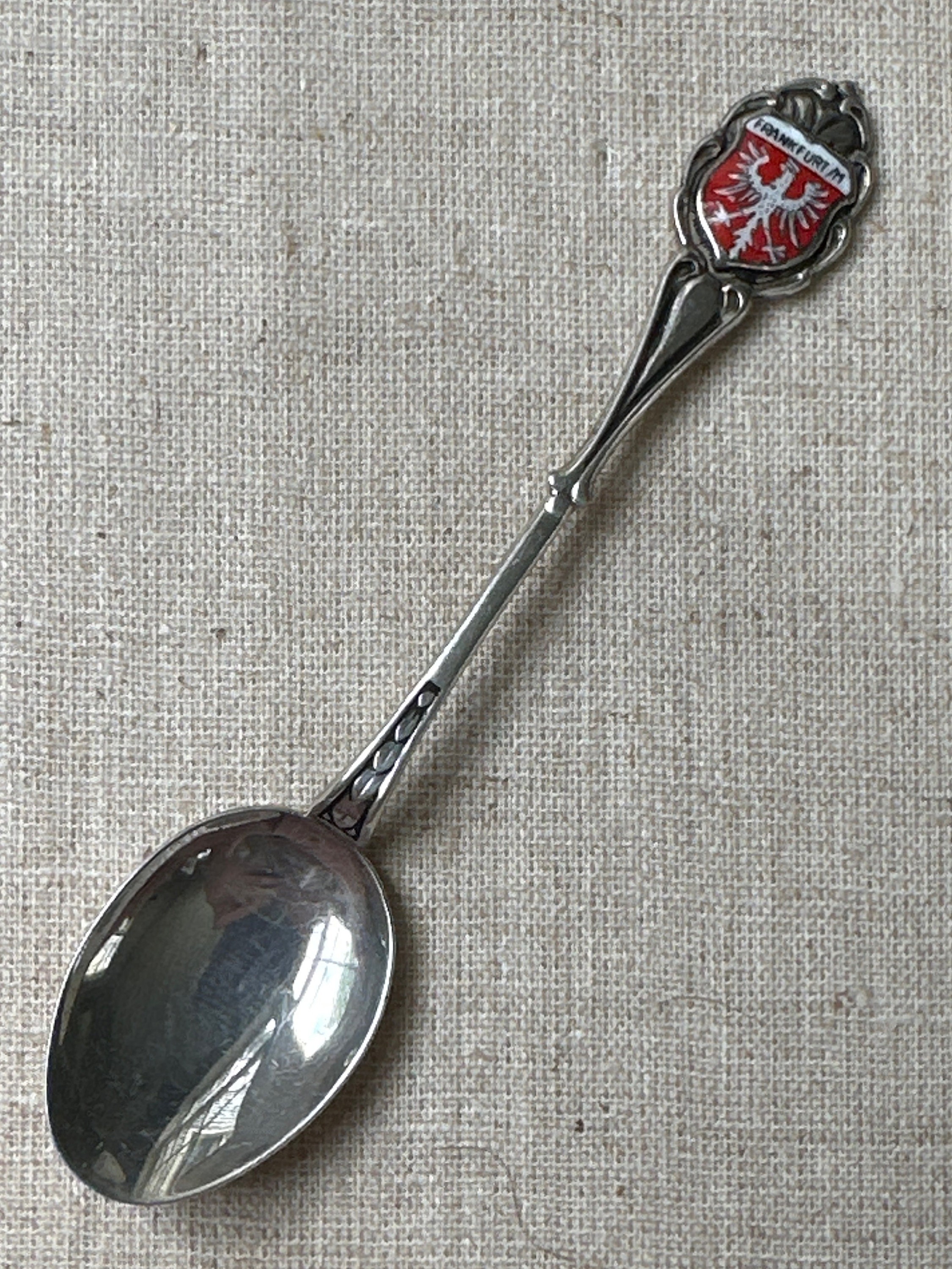 Vintage 800 Silver European Cities Crest Coat of Arms Collectible ...