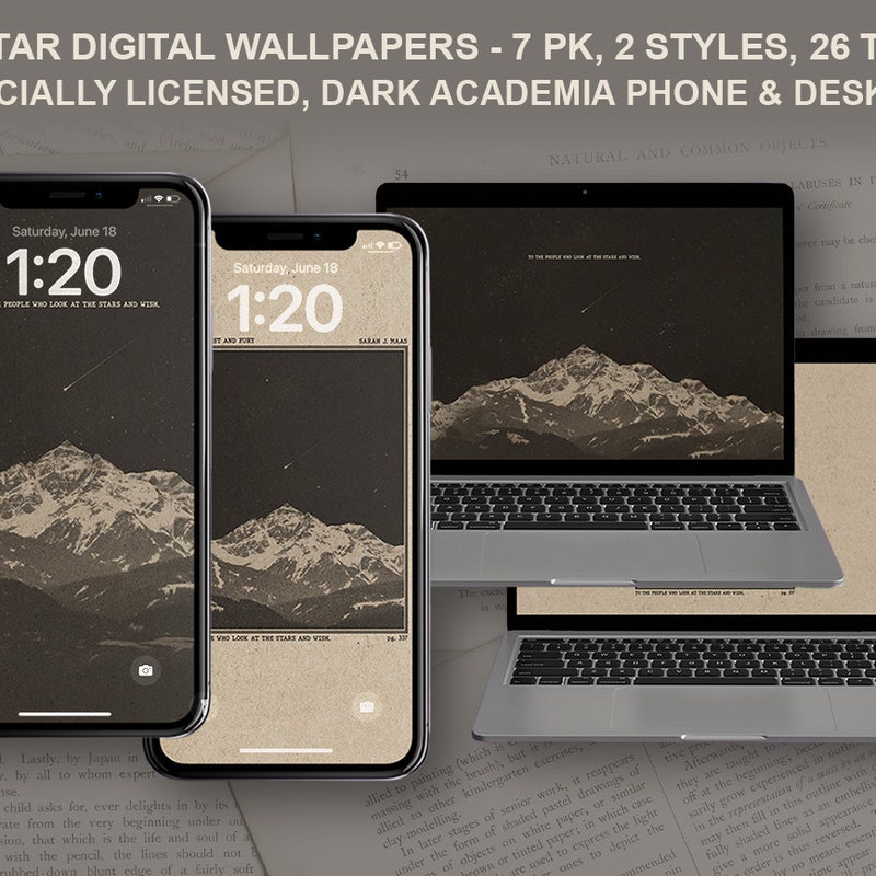 Acotar Desktop Wallpaper - Etsy