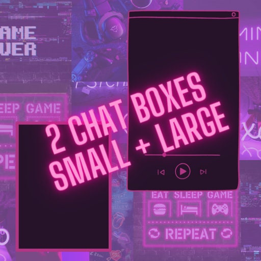 Gamer Girl Aesthetic Overlay - Etsy