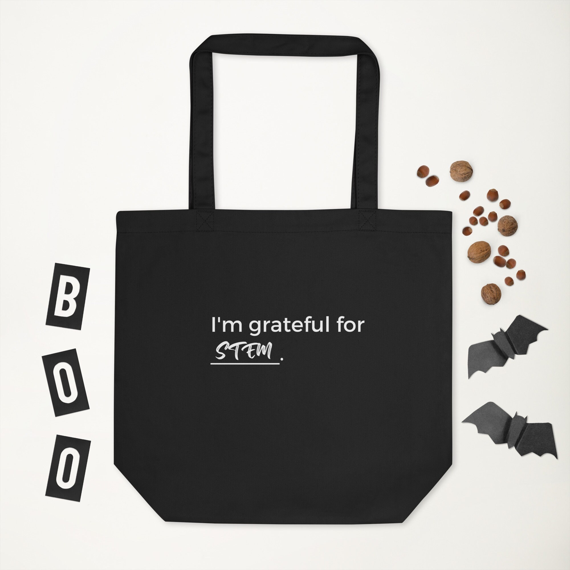 STEM Gratitude Eco Tote Bag, STEM Appreciation Bag, Grateful for STEM ...