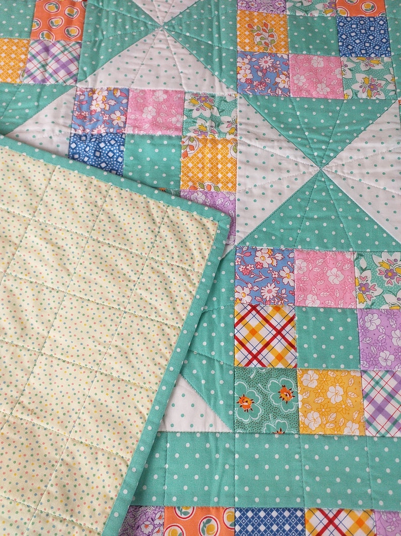 Made by Darlene Zimmerman "sweetie Pie" 9 Patch Lap Quilt - From ...