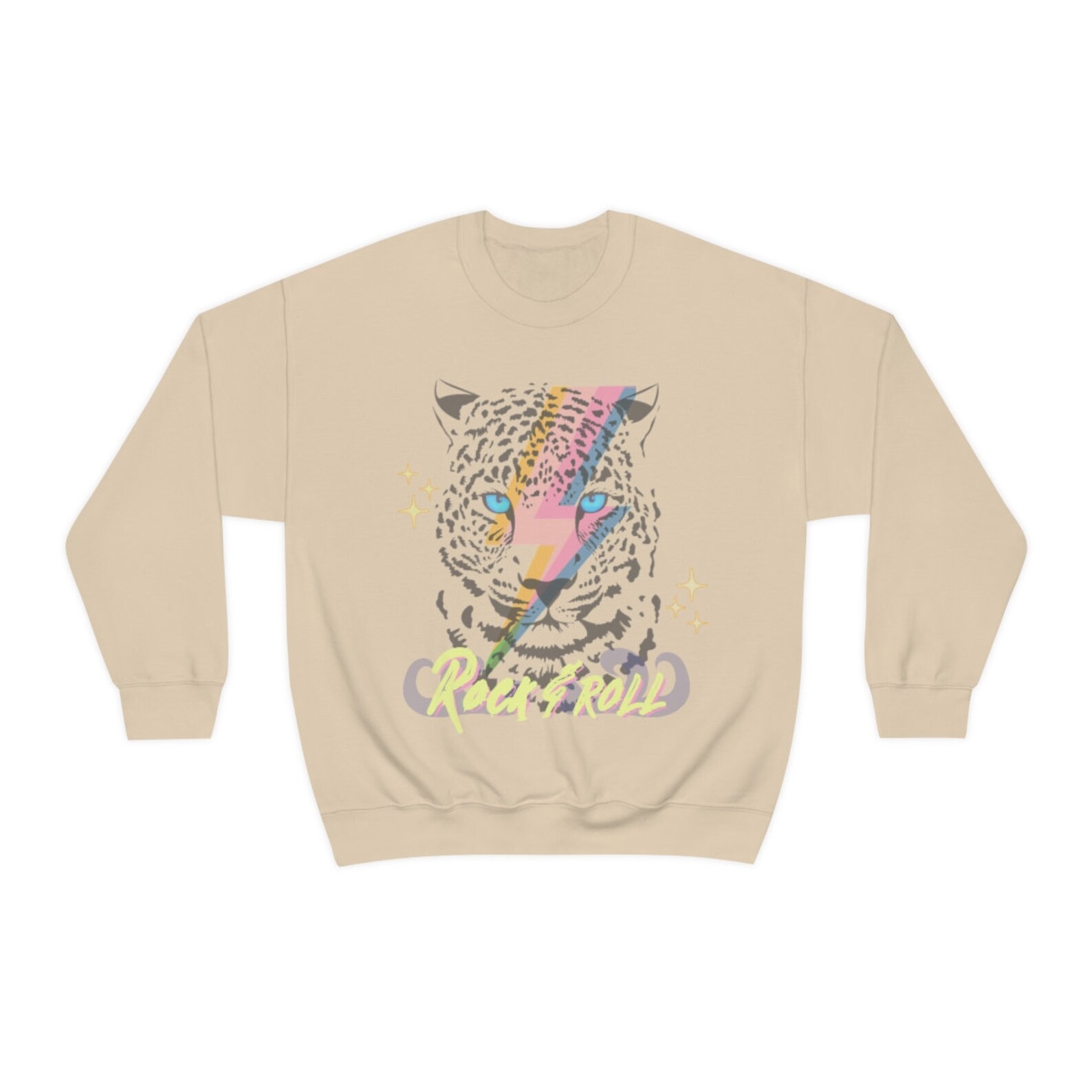 Rock Band Sweatshirt Trendy Tiger Shirtoversized Sweatshirt - Etsy