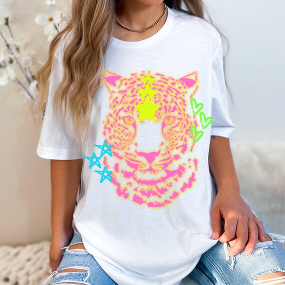 Preppy Tiger Tee Preppy Shirt Preppy Crewneck Trendy Tee - Etsy