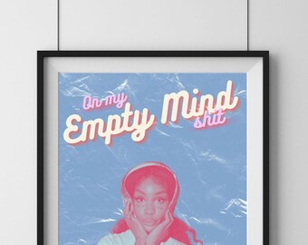 Sza Fan Art Poster - Etsy
