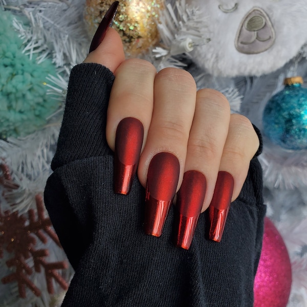 Red Tips - Etsy