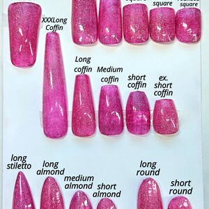 Heat Map Matte Rainbow Press on Nail Set - Etsy