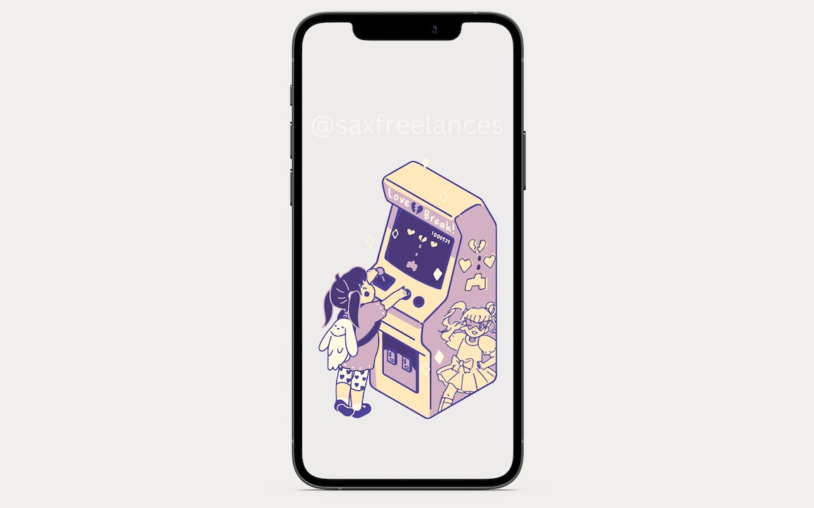 Y2K Aesthetic | 3 iPhone Wallpapers | Phone Wallpapers - Etsy