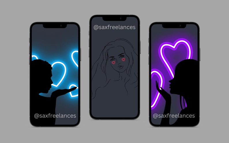 Egirl Aesthetic | 3 iPhone Wallpapers | Phone Wallpapers - Etsy