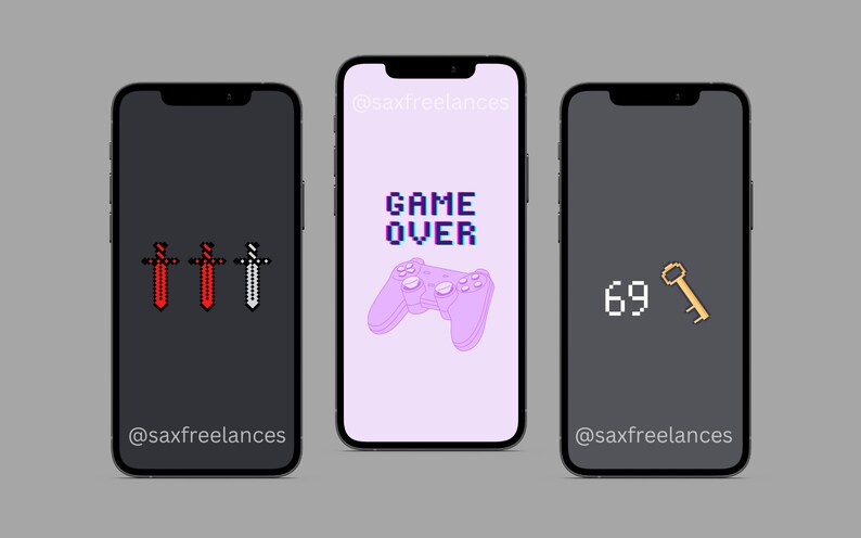 Egirl Aesthetic | 3 iPhone Wallpapers | Phone Wallpapers - Etsy