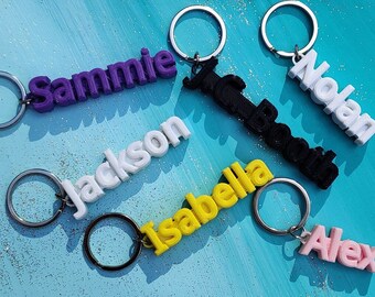 3d Printed Name Tags - Etsy