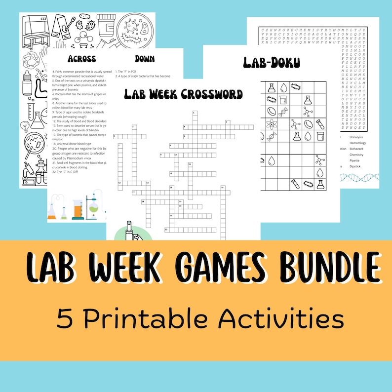 Lab Week 2025 Games Bundle Download, Laboratory Professionals Week ...