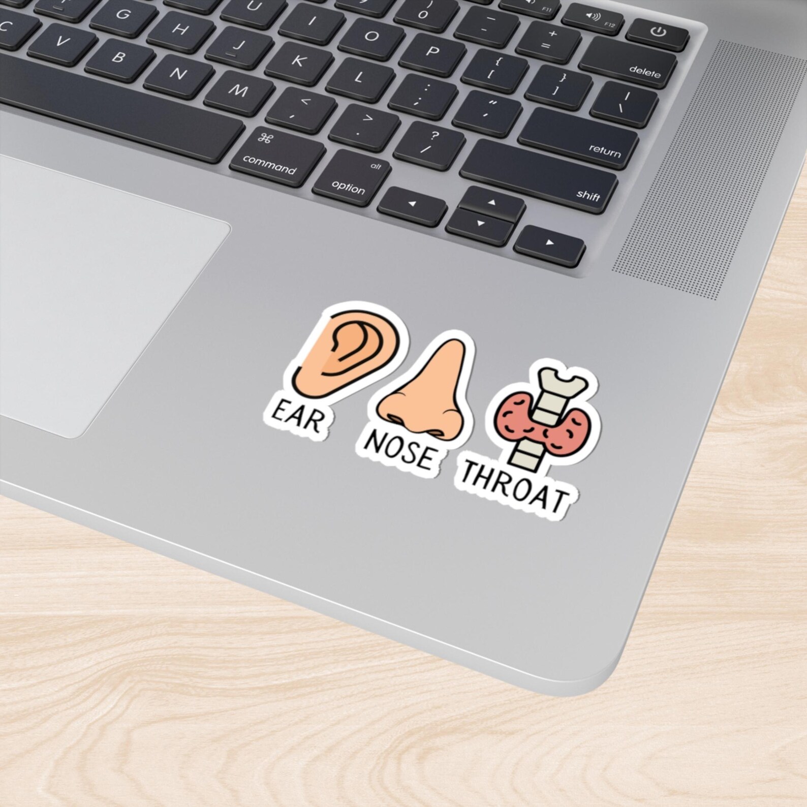 Ear Nose Throat Sticker Set, ENT Medical Gift, Otolaryngologist Sticker ...