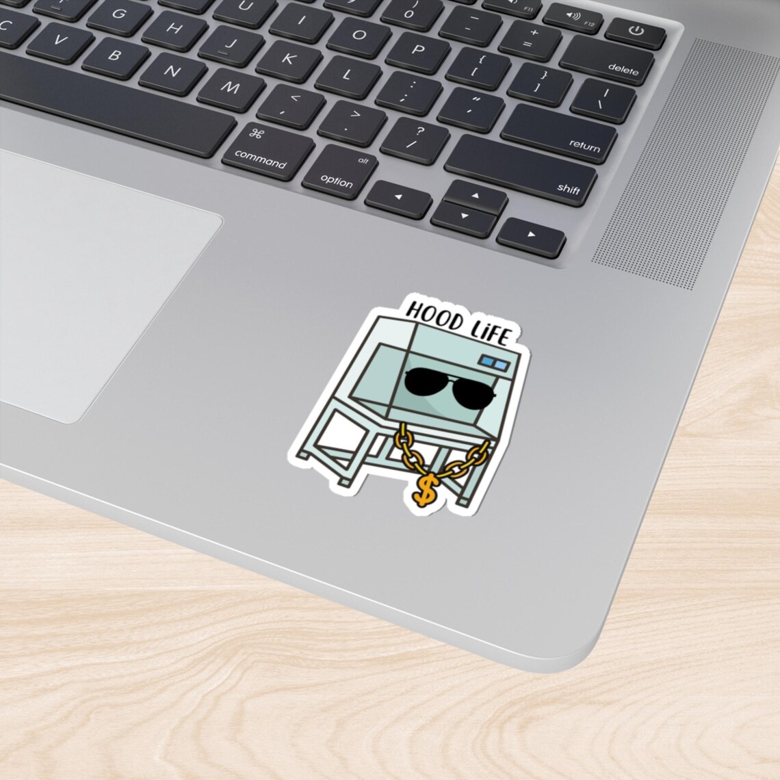 Hood Life Funny Lab Sticker Laboratory Research Gift Lab Tech Sticker ...