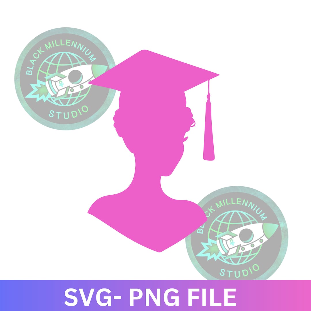Graduation Woman SVG , Graduation Stickers, , Digital Download, Cut ...