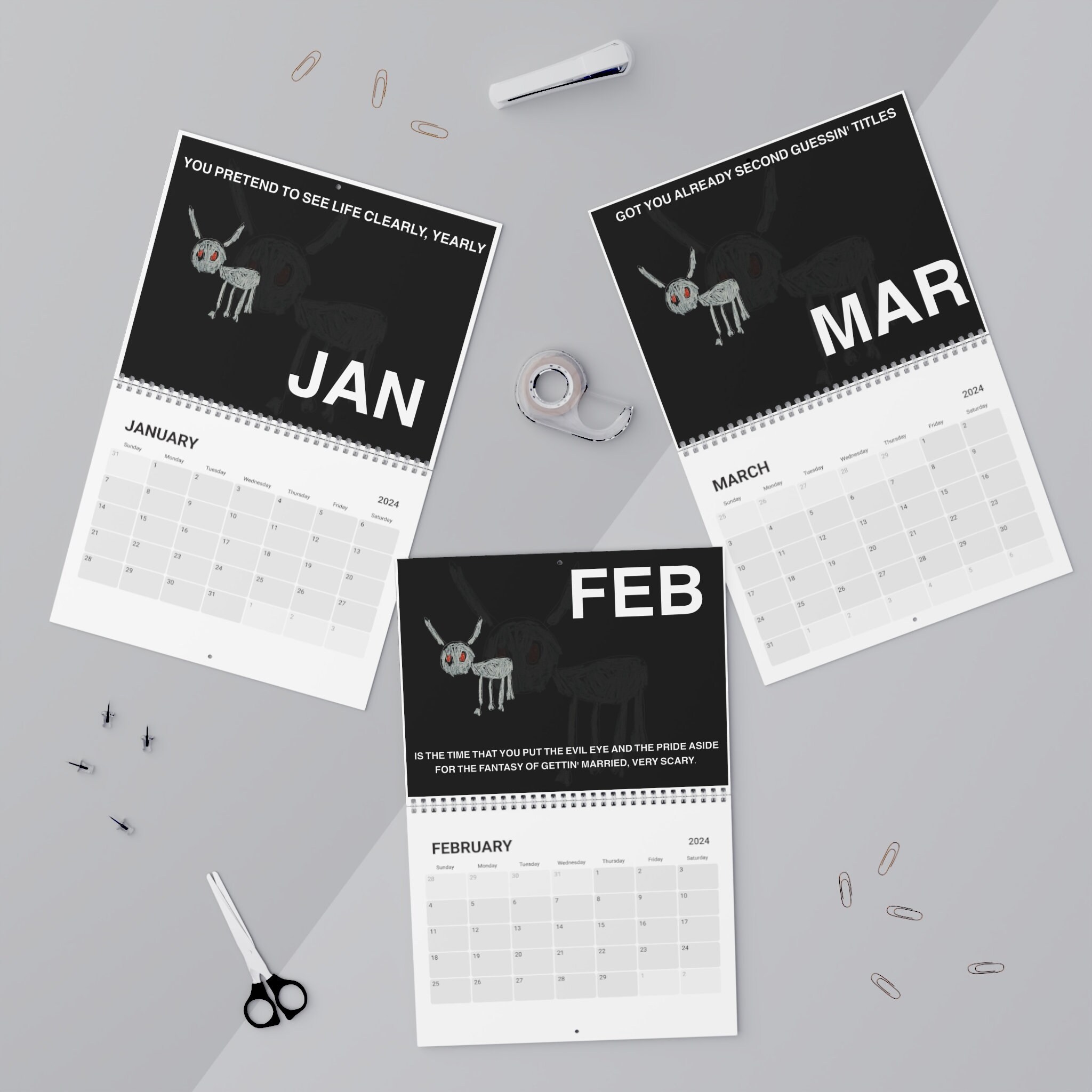 DRAKE CALENDAR (2024) sold by Tony Ganem | SKU 4615767 | Printerval ...