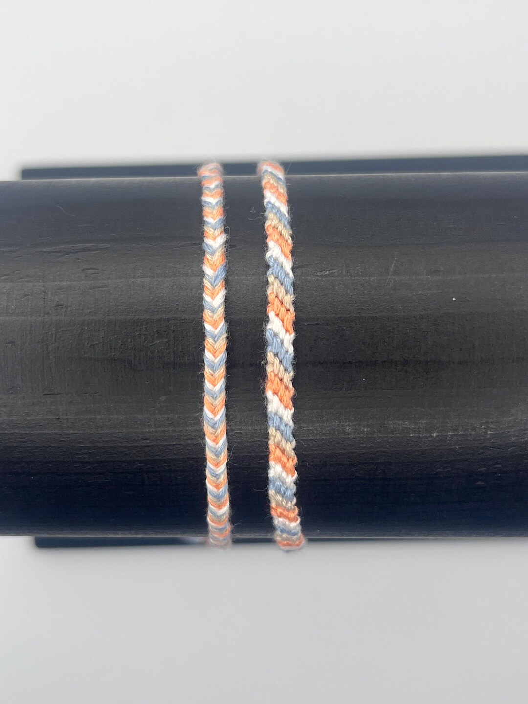 2 Pack Bracelet Anklet Gift Set Fishtail & Candy Stripe Friendship ...