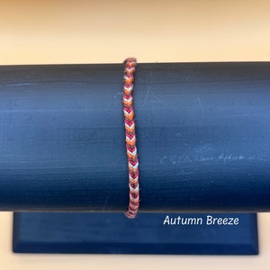 CUSTOMIZABLE Fishtail Braided Friendship Bracelet Woven String Bracelet ...