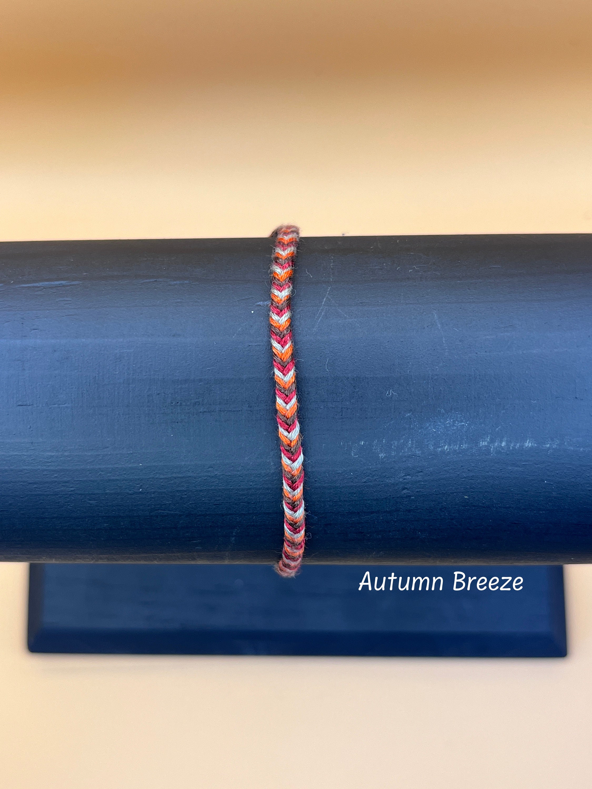 CUSTOMIZABLE Fishtail Braided Friendship Bracelet Woven String Bracelet ...