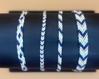 CUSTOMIZABLE Braided Friendship Bracelet Thread Bracelet & - Etsy