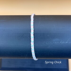 CUSTOMIZABLE Fishtail Braided Friendship Bracelet Woven String Bracelet ...