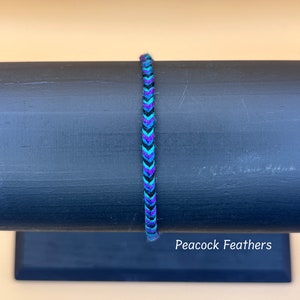 CUSTOMIZABLE Fishtail Braided Friendship Bracelet Woven String Bracelet ...