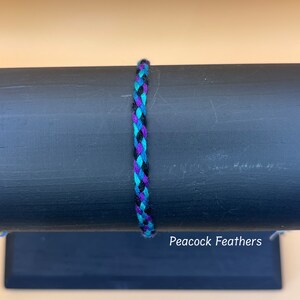 CUSTOMIZABLE Braided Friendship Bracelet | Thread Bracelet & Anklet ...