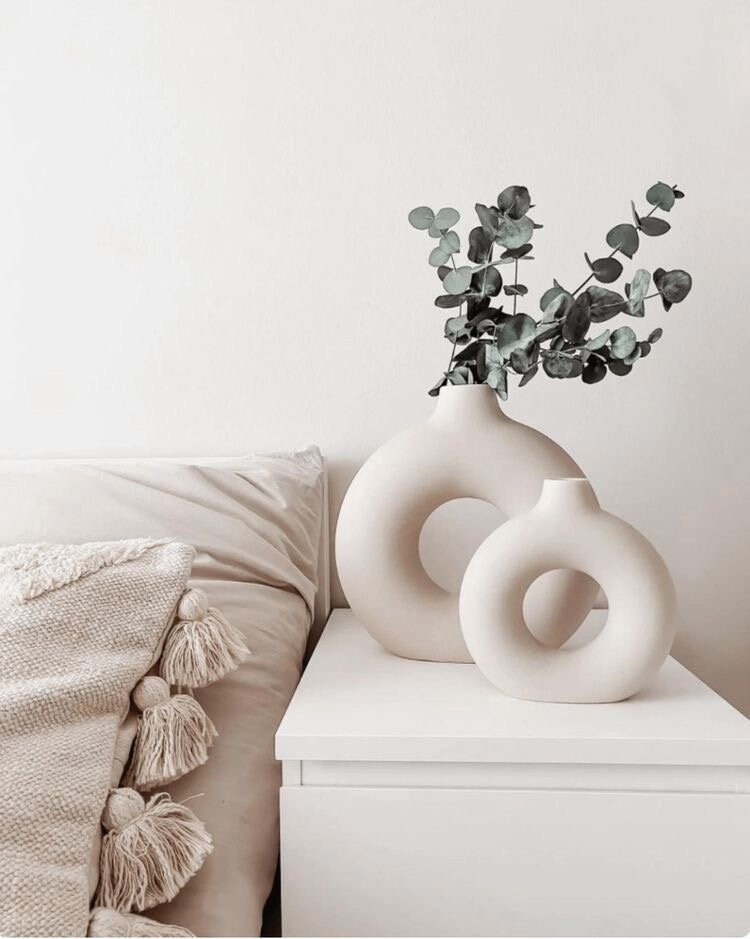 Circular Flower Vase - Etsy