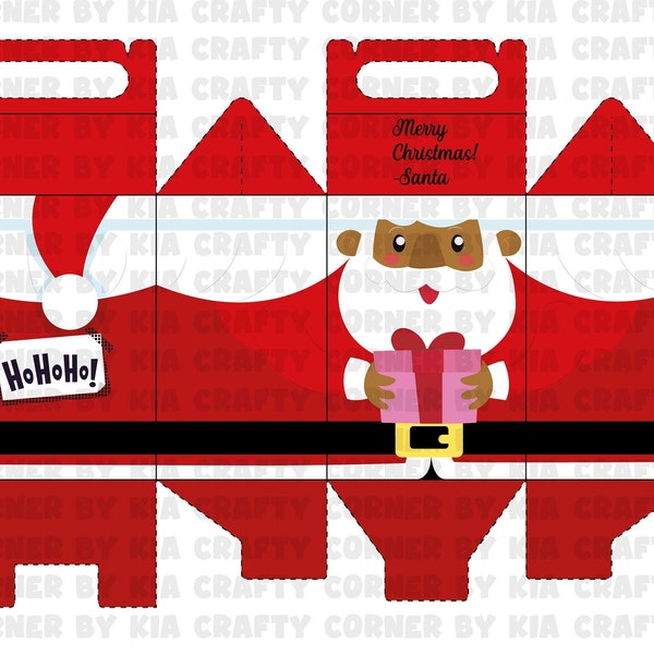 Snack Box Template - Etsy