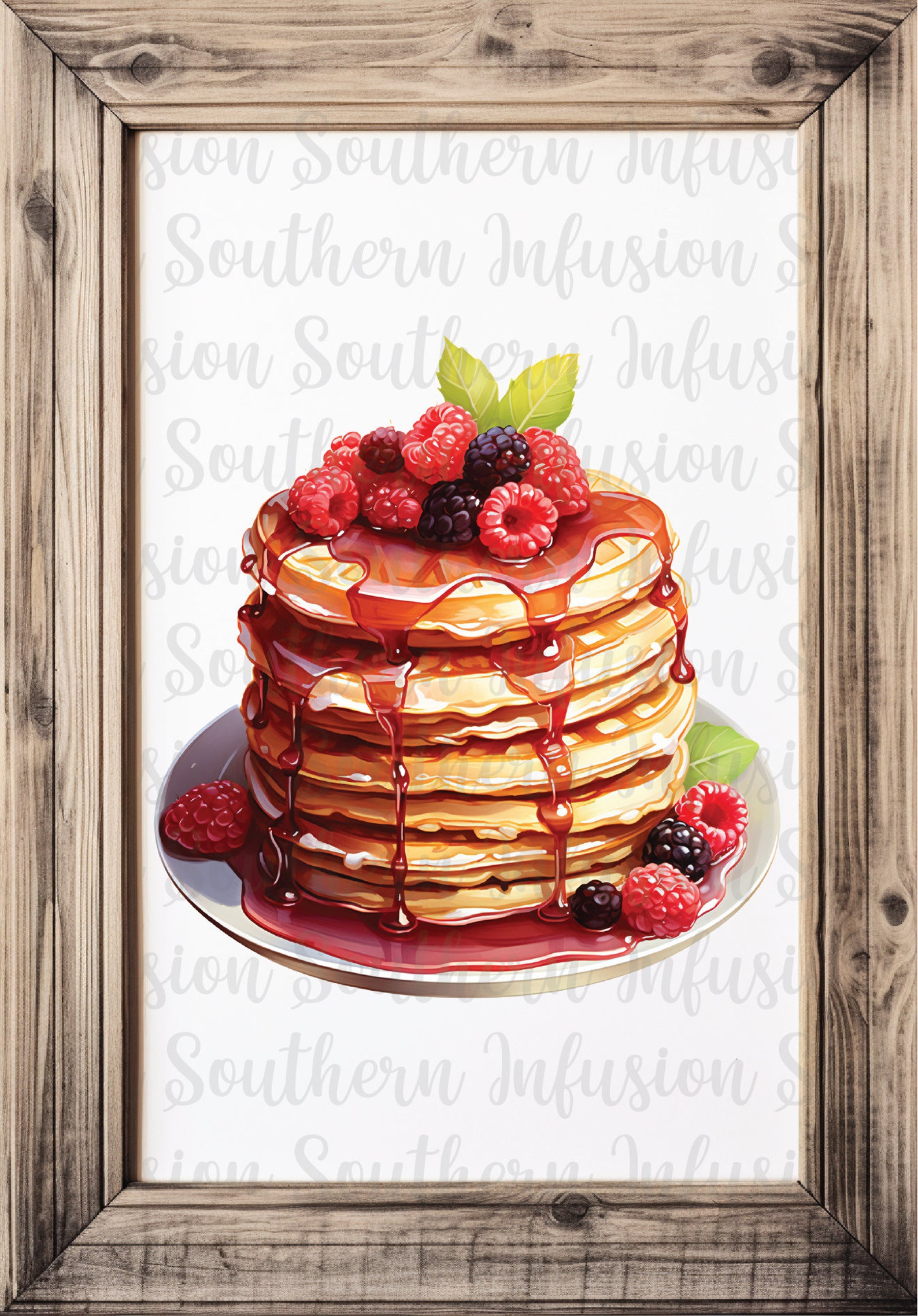 Breakfast Clipart, Breakfast Food Clipart, Pancakes Clipart, Waffles ...