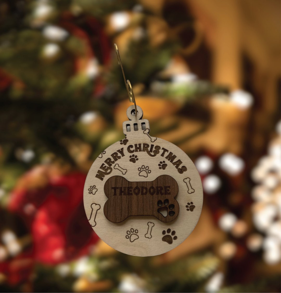 Personalized Laser Cut Wood Ornaments Unique Wedding Favors, Custom ...