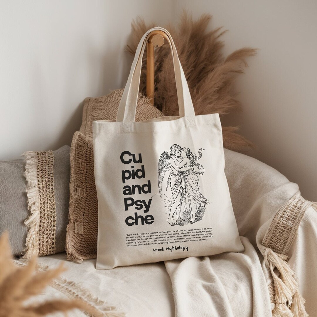 Greek Mythology Tote Bag Literary Gifts, Greek Aesthetic, Mythology ...