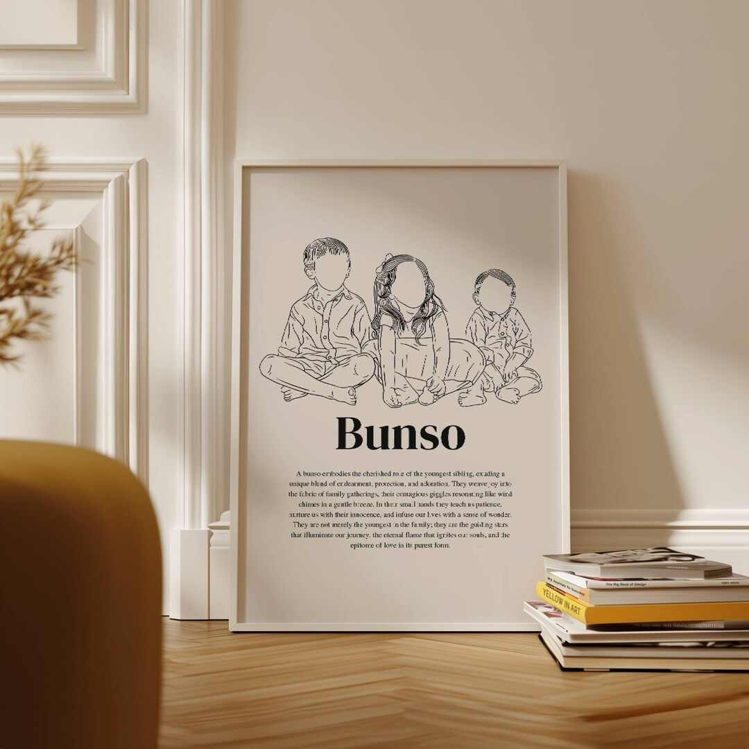 Filipino Family Art Print - Pinay Bedroom Decoration, Pinoy Minimalist ...