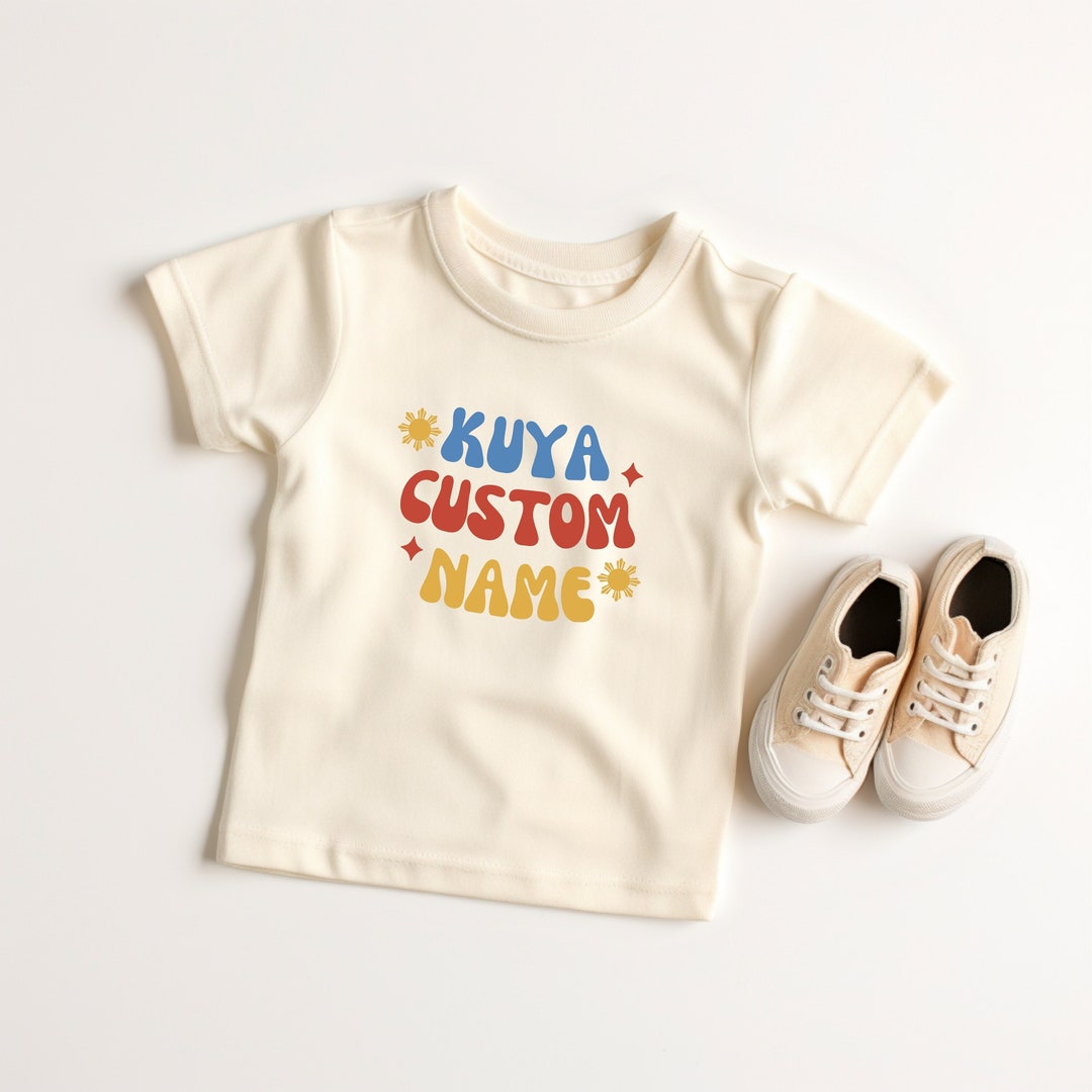 Kuya Personalised Filipino Heritage Shirt Custom Name Pinoy Apparel for ...