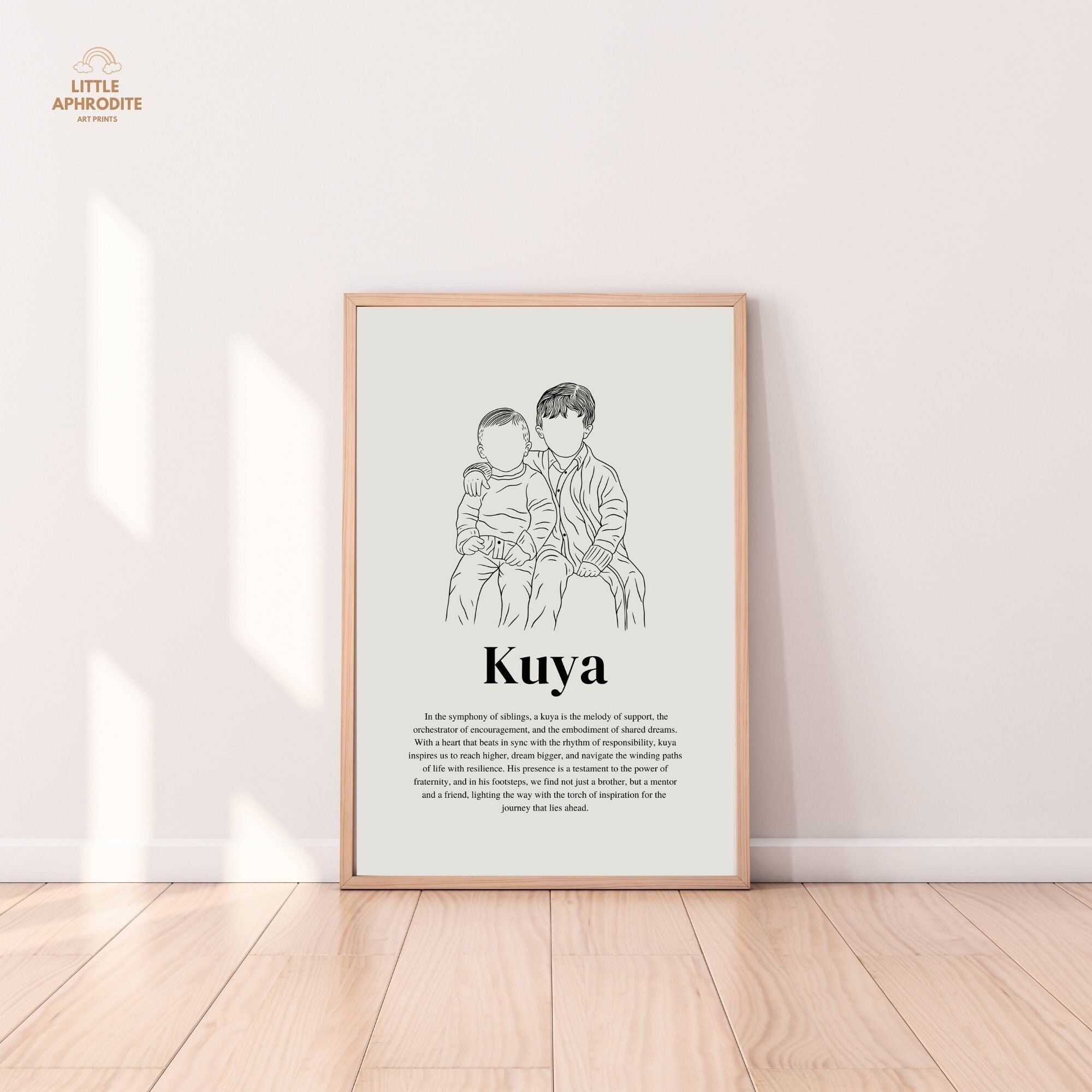 Kuya Definition Wall Art Philippines Minimalist Art Wall, Brother ...