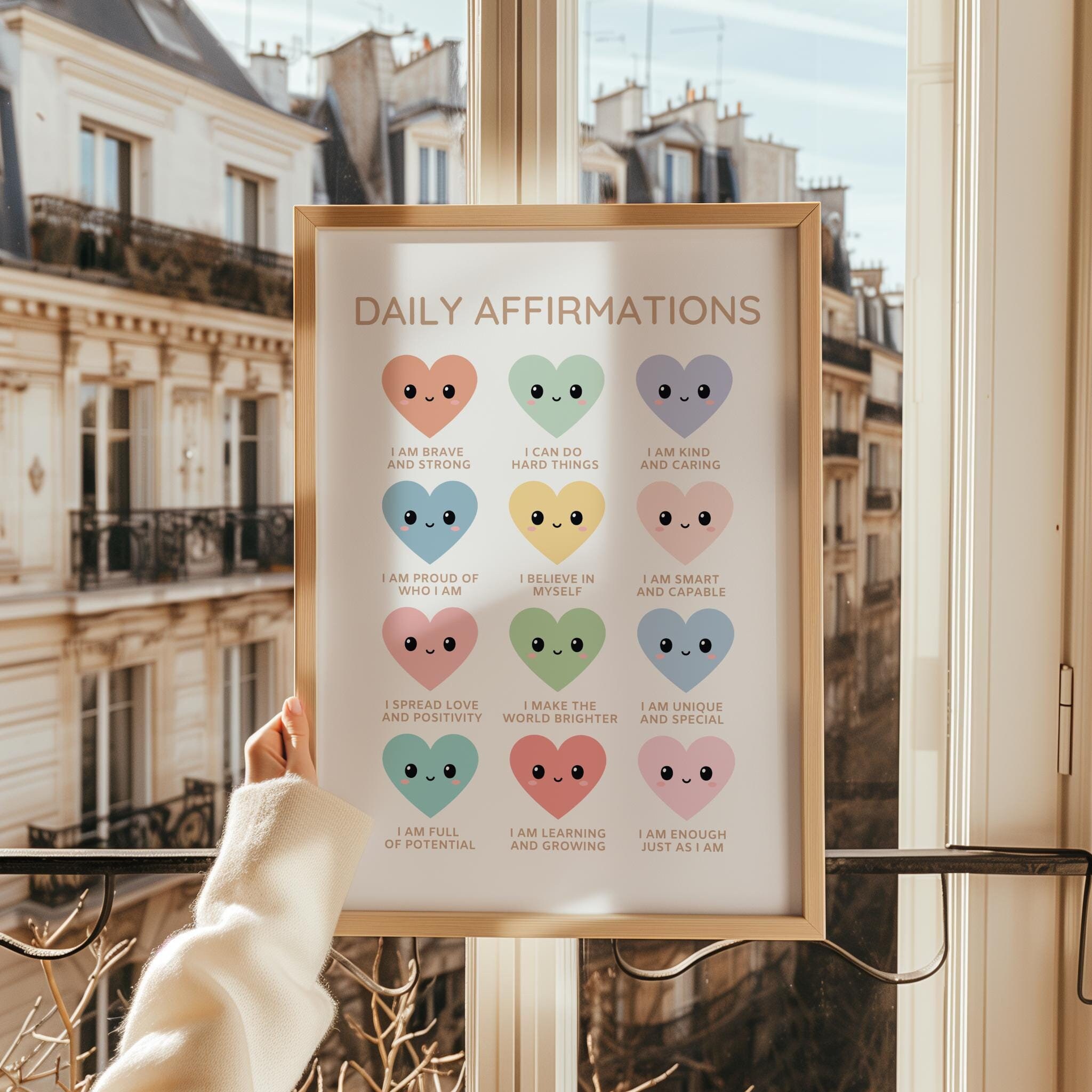 Positive Affirmations for Kids - Calming Corner Digital Download ...