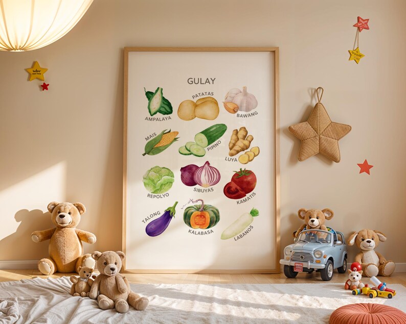 Classroom Wall Art Set of 2 Prints - Filipino Educational Printables ...