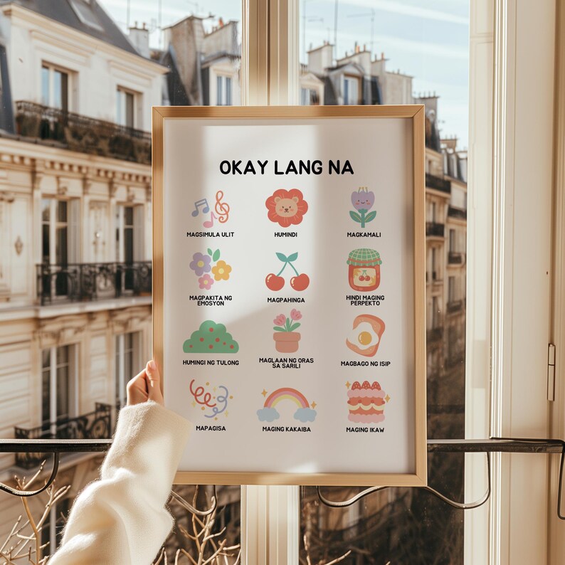 Filipino Affirmations Printable Wall Art - Philippines Educational ...