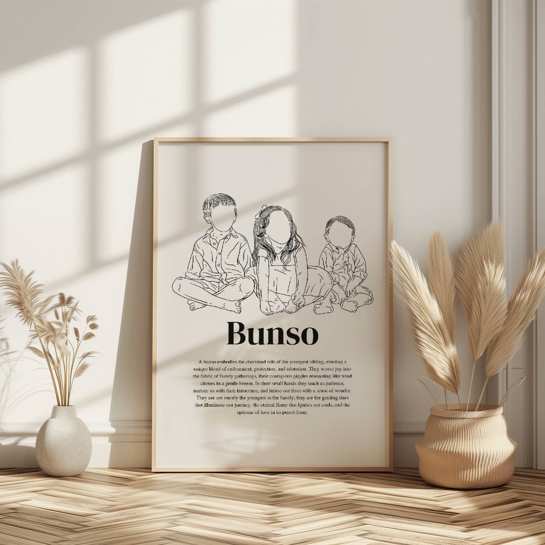 Filipino Family Art Print Pinay Bedroom Decoration, Pinoy Minimalist ...