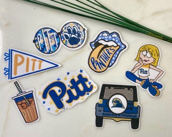 PREMIUM Pitt H2P Sticker WATERPROOF Laptop Sticker, Water Bottle ...