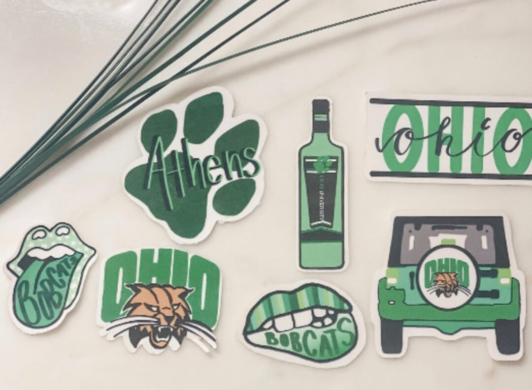 Ohio University College Stickerswater-resistant Laptop Sticker Water ...