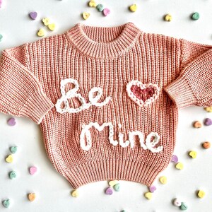 Custom Hand Embroidered Sweaters unisex - Etsy