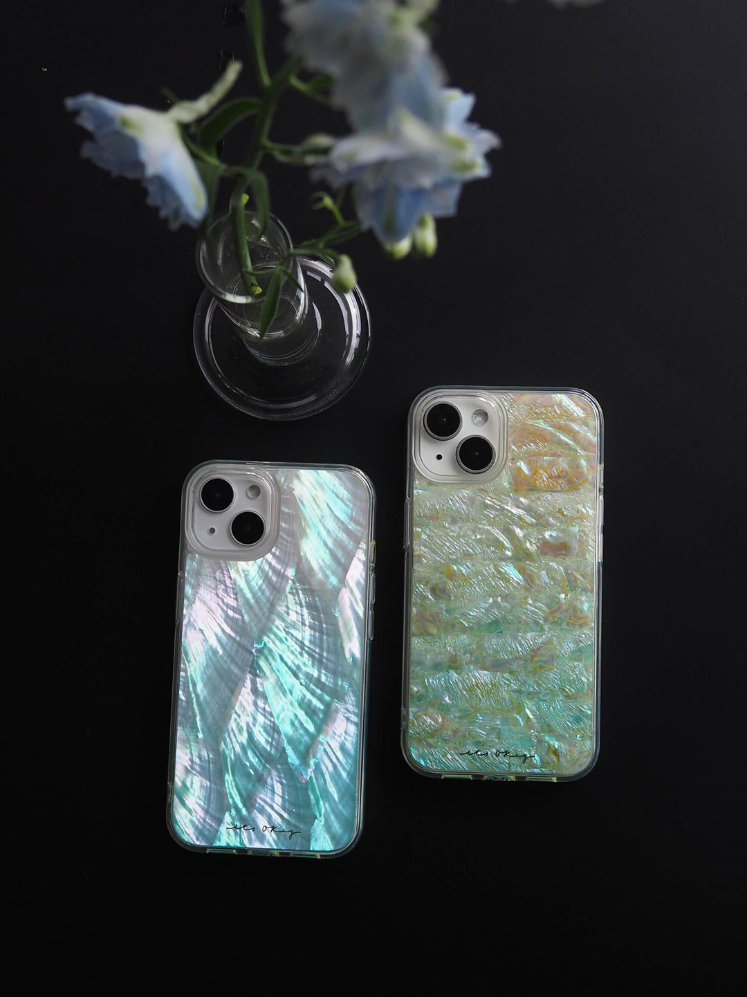 Ocean Breeze - Abalone Phone Case for iPhone 16,15,14 | Handcrafted ...