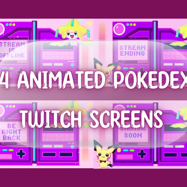 Pokedex Overlay - Etsy