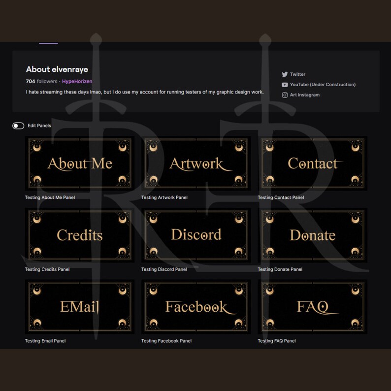 Felt Moon Twitch Panels: 37 Moon-themed Panels - Etsy