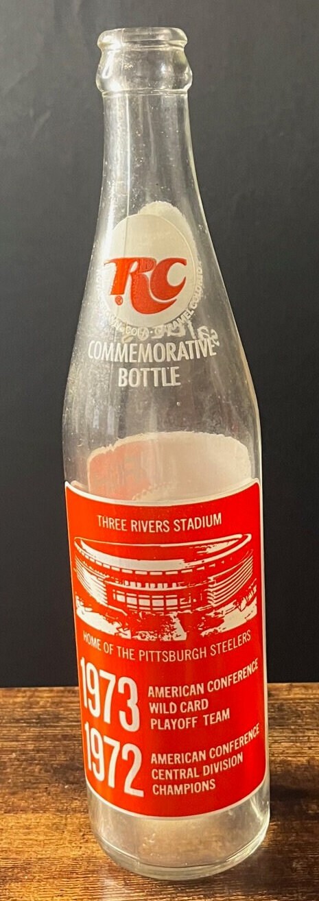 Pittsburgh Steelers Vintage RC Cola Bottle - Etsy