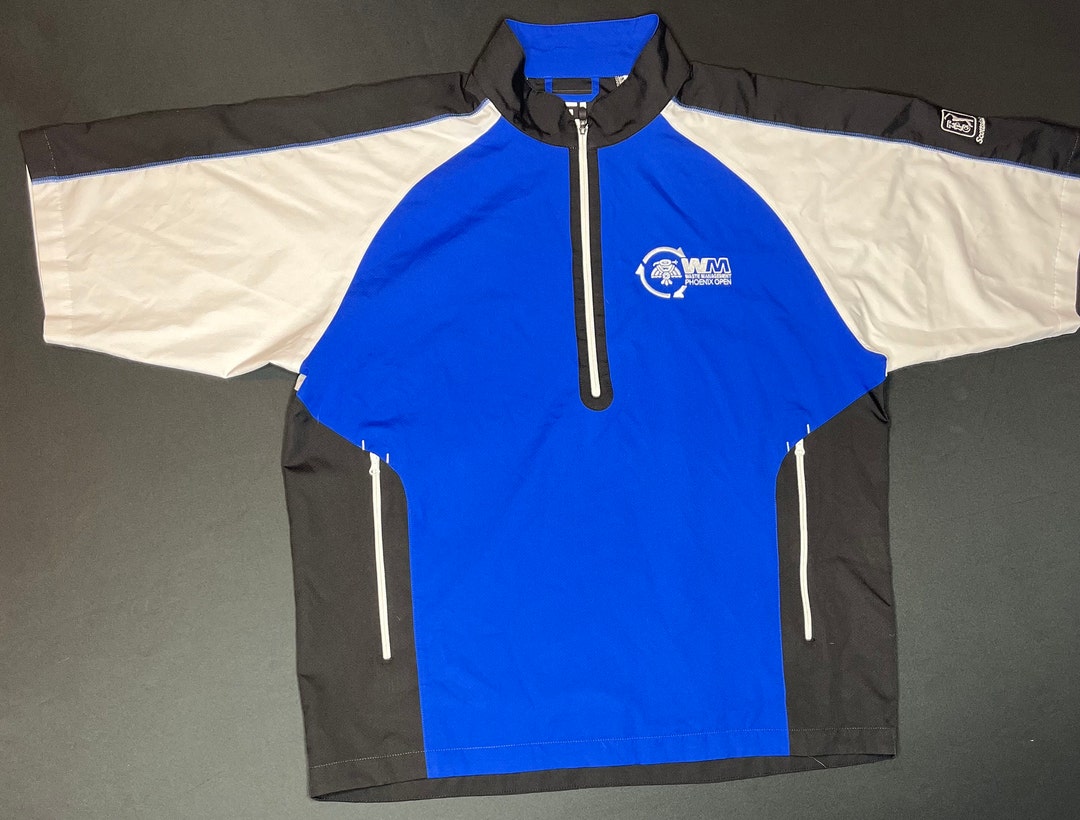 Waste Management Royal Blue FJ Wind Shirt Large - Etsy
